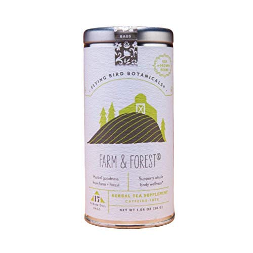 Amazon.com : Flying Bird Botanicals Herbal Tea, Farm Forest, 15 Count ...