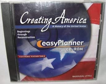 Amazon.com: McDougal Littell Creating America: Easyplanner CD-ROM ...