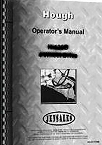 Amazon.com: HOUGH H-100B Articulated, F.E. Loader Diesel Operator's ...