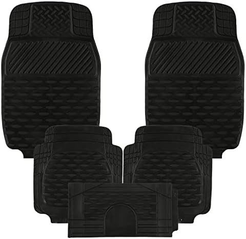 ALP Universal Self Install Floor Car Mat with Anti-Skid Curly Car Foot ...