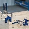 Kreg KHCCC 90-Degree Corner Clamp - Right Angle Woodworking Clamp with ...