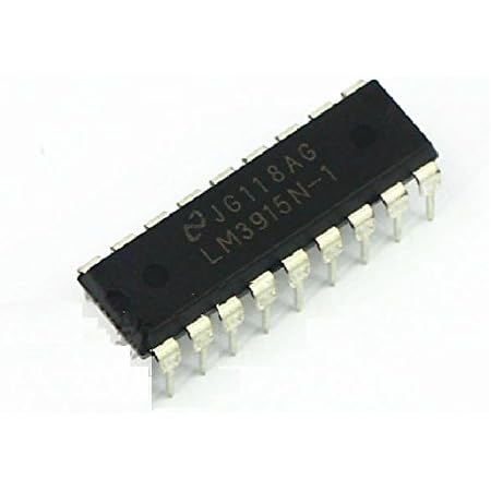 Generic 10PCS LM3915 LM3915N LM3915N-1 IC Driver DOT BAR Display 18-DIP ...