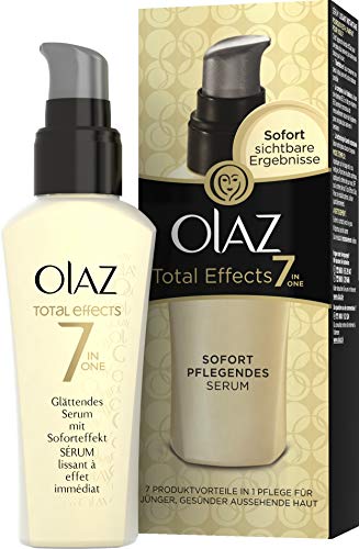 Olaz Total Effects Anti-Aging 7-in-1 Sofort Glättendes Serum 50 ml, Mit ...