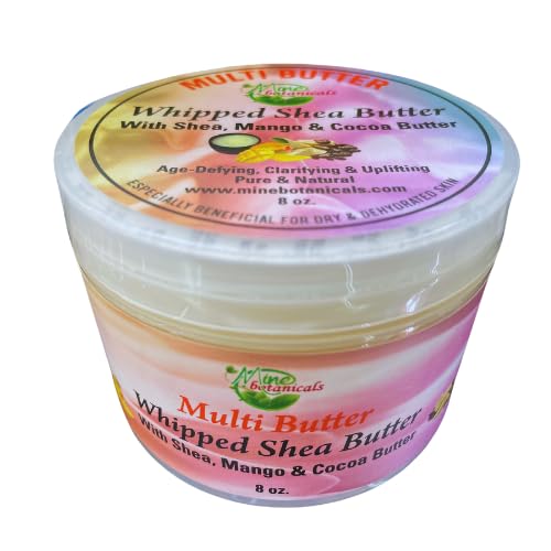 Amazon.com : Mine Botanicals Multi-Butter Whipped Shea Butter with Shea ...
