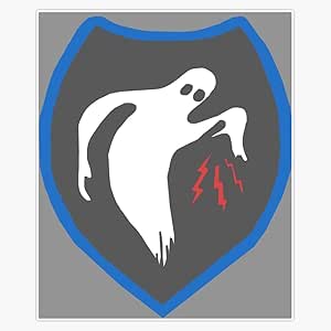 Amazon.com - Ghost Army Patch Sticker Bumper Sticker Vinyl Decal 5"