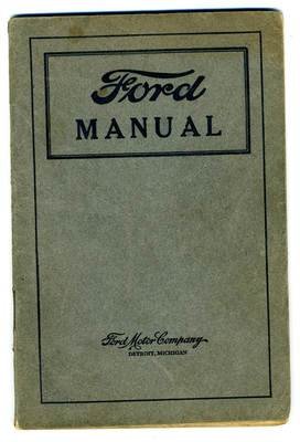 Ford manual for owners and operators of Ford cars and trucks: FORD ...