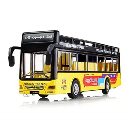 Buy WOWEE Die cast Mini Bus Tourist Bus City Bus seeing Double Decker ...