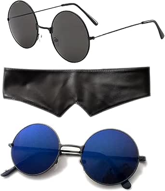 Gojo Satoru Glasses Blue Lens And Cosplay Blindfold For