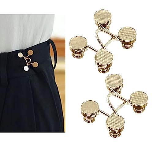 Dharmi fashion Jean Button Pins, Adjustable Jean Button, Detachable ...