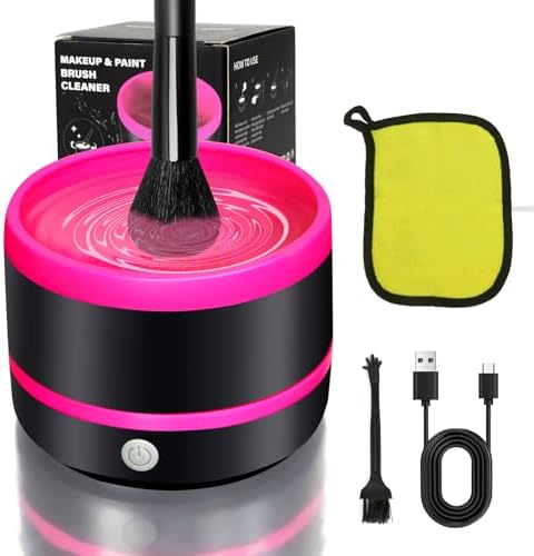Amazon.com: Alyfini Makeup Brush Cleaner Machine-Professional Electric ...