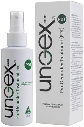 Ungex Pro Demodex-Behandlung mit Mixflasche | Akne Rosacea Solution ...