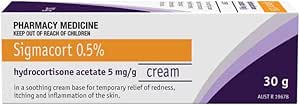 Sigmacort Cream 0.5% 30g : Amazon.com.au: Beauty