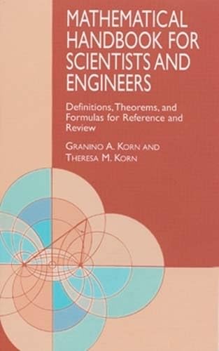 Mathematical Handbook for Scientists and Engineers Definitions ...