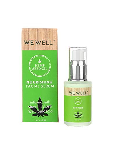 Amazon.com: WEWELL Hemp Seed Oil Nourishing Facial Serum, 30 mL, 1 OZ ...