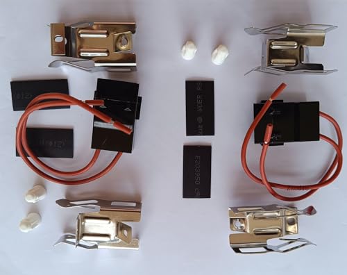 (2 Pack) ERR117 Range Stove Element Plug Receptacle Block Terminal ...