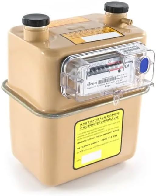 U6 Gas Meter Domestic Diaphragm Meters Mechanical 6 m³/h Natural Gas ...