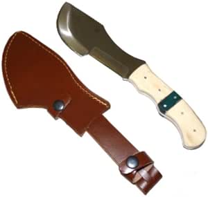 Amazon.com : New Real Bone Full Tang Handle Fantasy Knife AXE07 ...