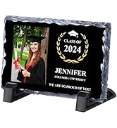 Amazon.com - WACAR Personalized Graduation Picture Frame, Then and Now ...