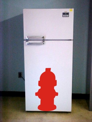 Fire Hydrant Decal Sticker Wall Art Mural - Wall Decor Stickers ...