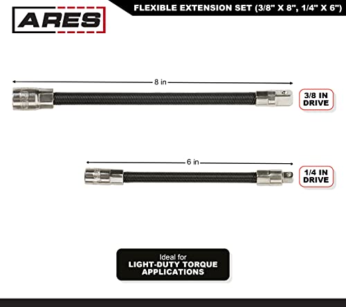 Snapklik.com : ARES 420712-Piece Flexible Socket Extension Set1/4-Inch ...