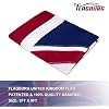 FLAGBURG United Kingdom Flag - 5ft x 3ft UK Nylon Union Jack Flag with ...