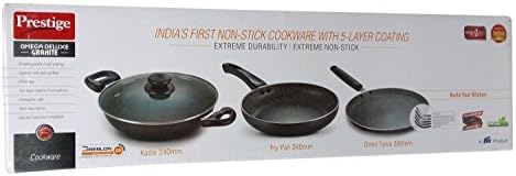 Buy Prestige Platina Popular Stainless Steel 3PCS BYK Set Cookware ...