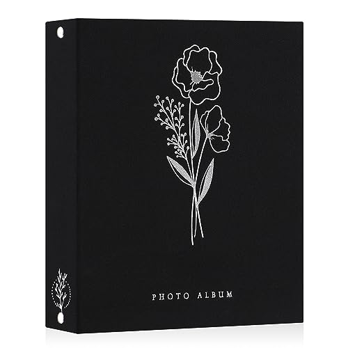 Lanpn Photo Albums A4 50 Photos, Linen Cover Acid Free Pocket Photo ...