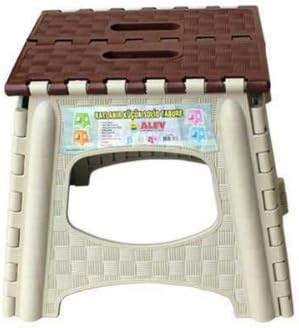 Amazon.com: 37cm Heavy Duty Plastic Folding Step Stool Sturdy Plastic ...