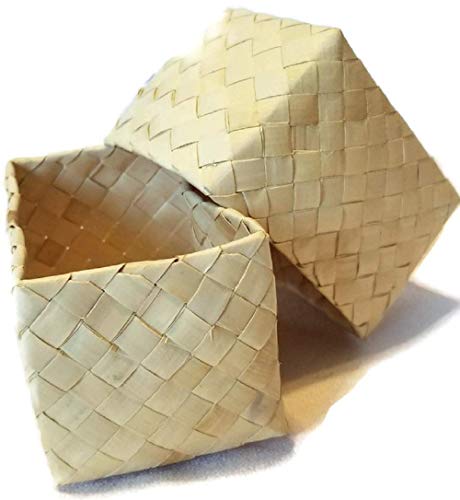Amazon.com: Lauhala Pandanus Boxes Set of 2 (2") : Clothing, Shoes ...