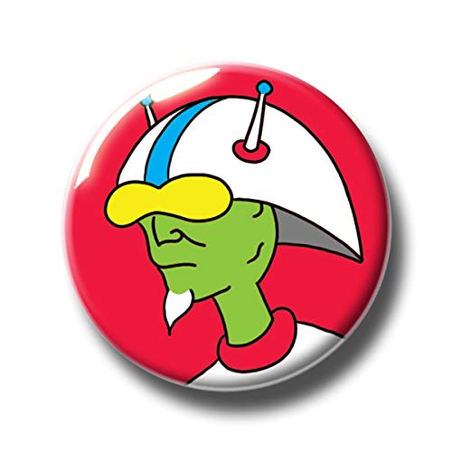 Green Alien Badge/Alien Pin/Space Badge/Sci-Fi Pin Badge : Amazon.co.uk ...