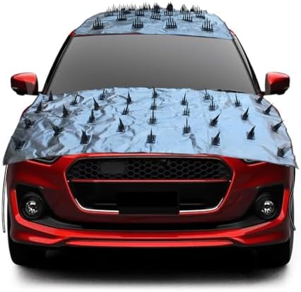 OTO2EYE Waterproof Spike Car Cover Protection from Street Dogs ...