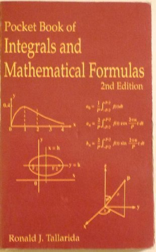 Pocket Book of Integrals and Mathematical Formulas, Second Edition by ...