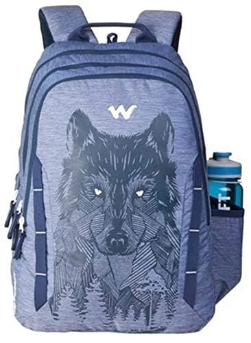Buy Wildcraft Nylon 44 Ltrs Casual Backpack (11629 - Wolf Blue) (Large ...