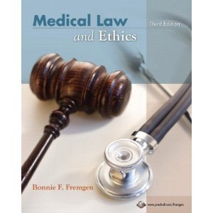 Medical Law and Ethics 3rd (Third) Edition byFremgen: Fremgen: Amazon ...