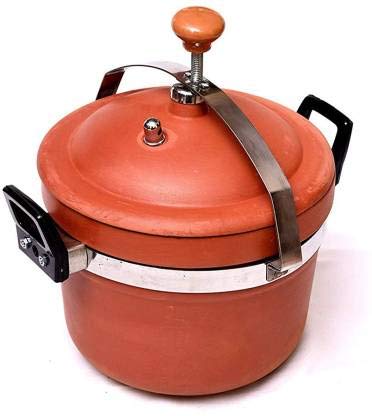 Buy SARVOSARTH COLLECTION Clay | RED Soil | TERACOTTA | MITTI KA Cooker ...