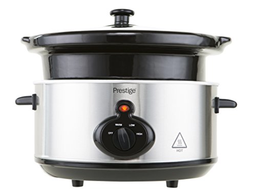 Prestige Mechanical Slow Cooker, 3.5 liters, Silver - Yorkshire Outdoor ...