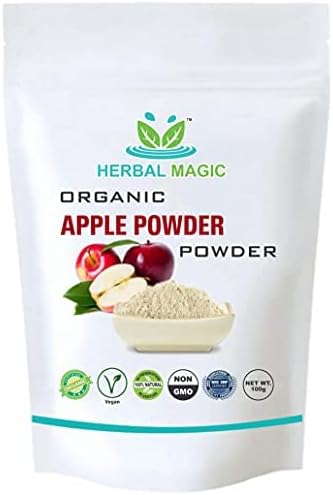 Herbal Magic 100% Pure and Natural Apple Powder | Vegan| Non-GM High ...