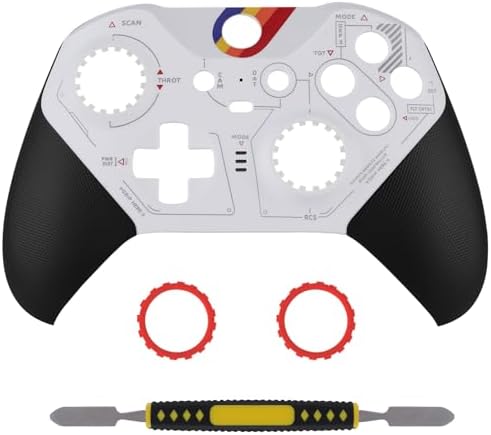 Amazon.com: eXtremeRate Faceplate Shell + Bottom Shell for Xbox Elite ...