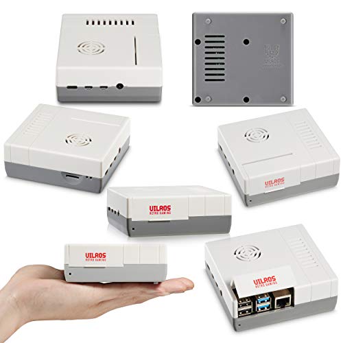 Vilros Raspberry Pi 4 8GB Retro Gaming Kit with SNES Style Controllers ...