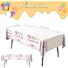 2Pack Birthday Party Table Cloth,54x72in Happy Birthday Party ...