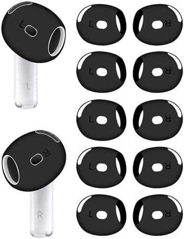 Amazon.com: A-Focus [ Fit in Case ] Ear Tips Compatible with AirPods 4 ...