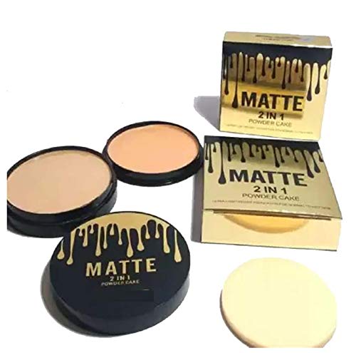 Buy Beauty Blooms KISS BIAUTY Matte Compact Powder 2 in 1 (#01) Online ...