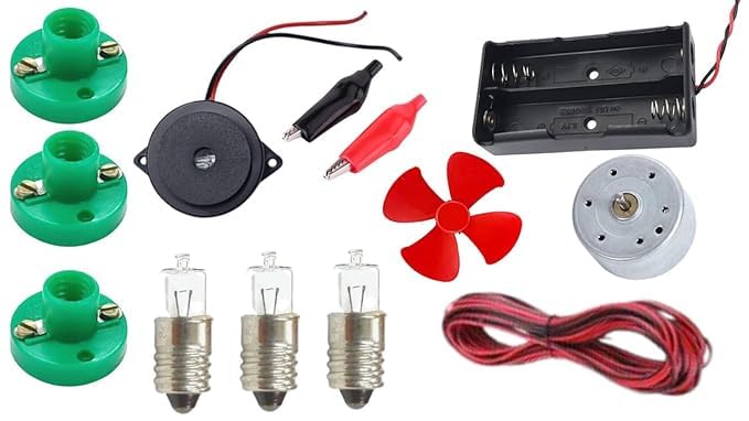 SP Electron Combo Pack of DIY Electronic Science Project Kit Include ...