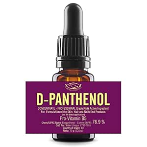 Amazon.com : D-PANTHENOL - 76.9% - CONCENTRATE - PROFESSIONAL Cosmetic ...