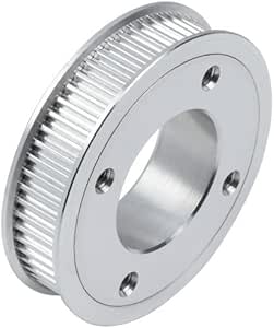 Amazon.com: 2GT 60 Teeth Aluminum Timing Pulley 19mm Center Bore ...