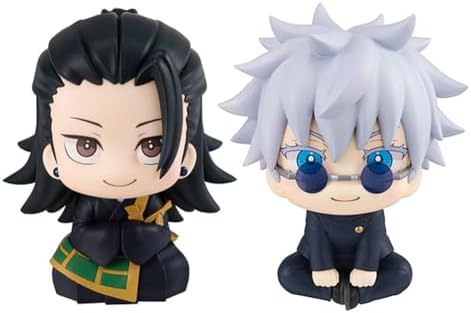 Amazon.com: QAHEART 2PCS JJK Figure Geto Suguru Look Up Figure, 10cm ...