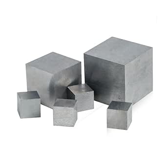 RINGGLO Exquisiter Tungsten-Würfel, 5–30 Mm, Wolfram-Metall-Würfelblock ...