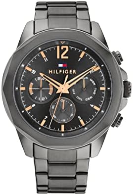 Tommy Hilfiger Men Dark Grey Dial Analog Watch : Amazon.in: Watches