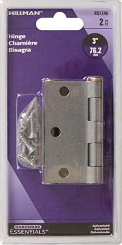 Hillman Hardware Essentials 851746 General Purpose Square Corner Hinges ...