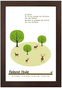 Amazon.com - Terashita Picture Frame, Lutea OA-B5, Brown